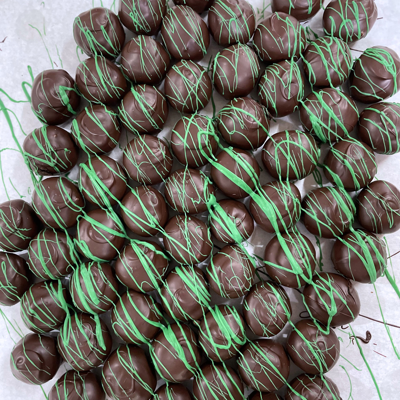 Creme de Mint Truffles | Marshall's Fudge & Chocolate Company
