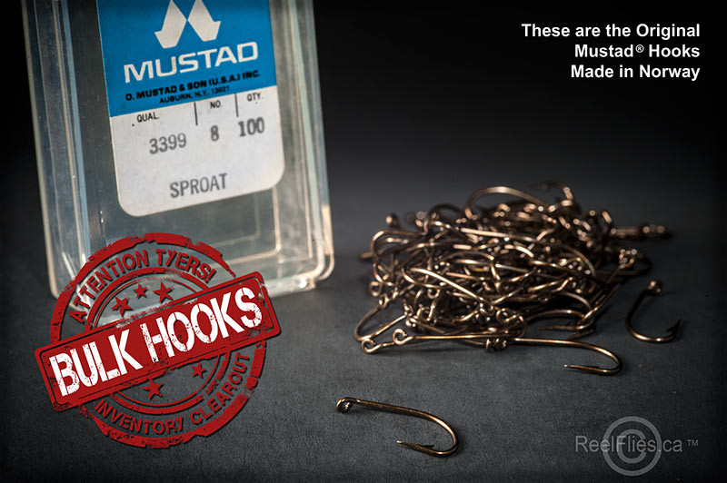 Mustad 3777-BR Classic Hollow Point Hooks [100/pack]