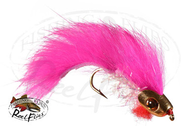 Boney Baitfish Hot Pink Fishing Fly from | ReelFlies