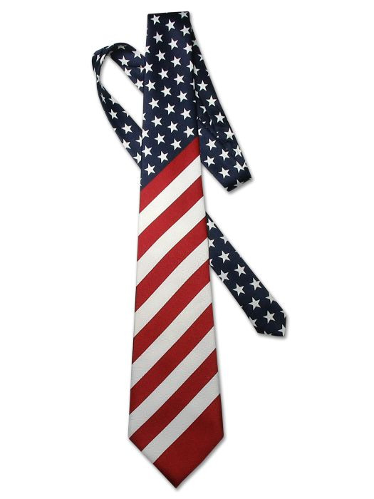 American Flag Ties | Patriotic Ties | Patriotic Neckties