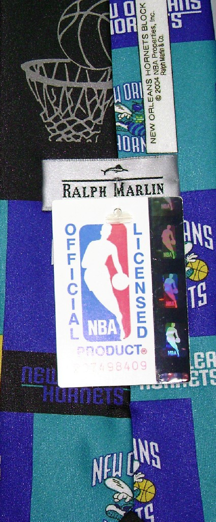 New Orleans Hornets NBA Neck Tie | Mens NBA NeckTies
