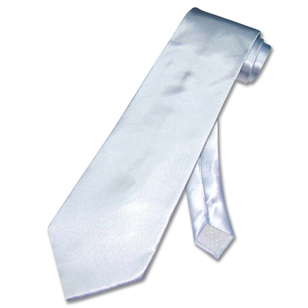 Covona NeckTie Solid Light Baby Blue Color Mens Neck Tie
