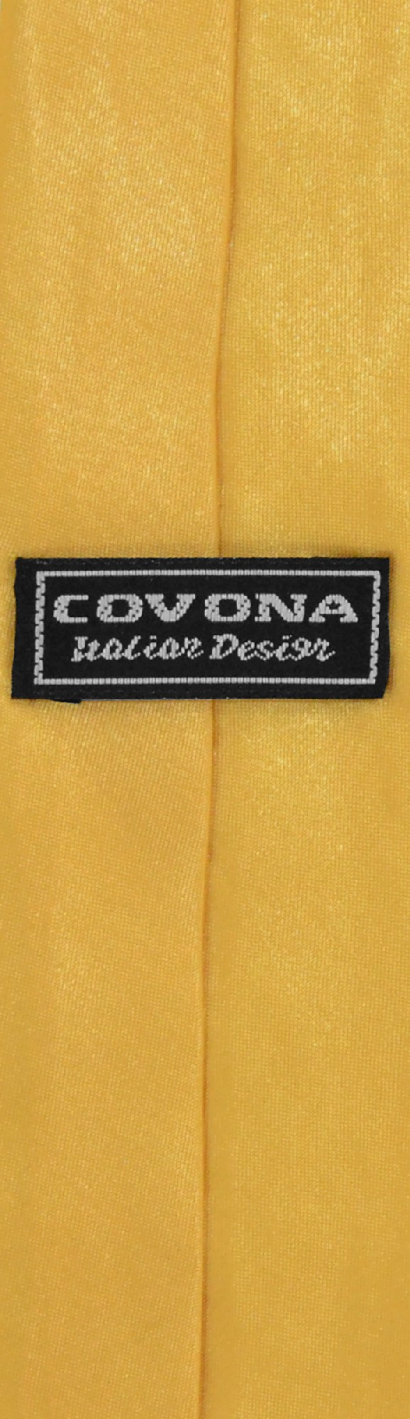Boys Gold Color Tie | Boys Covona Solid Gold Youth Necktie