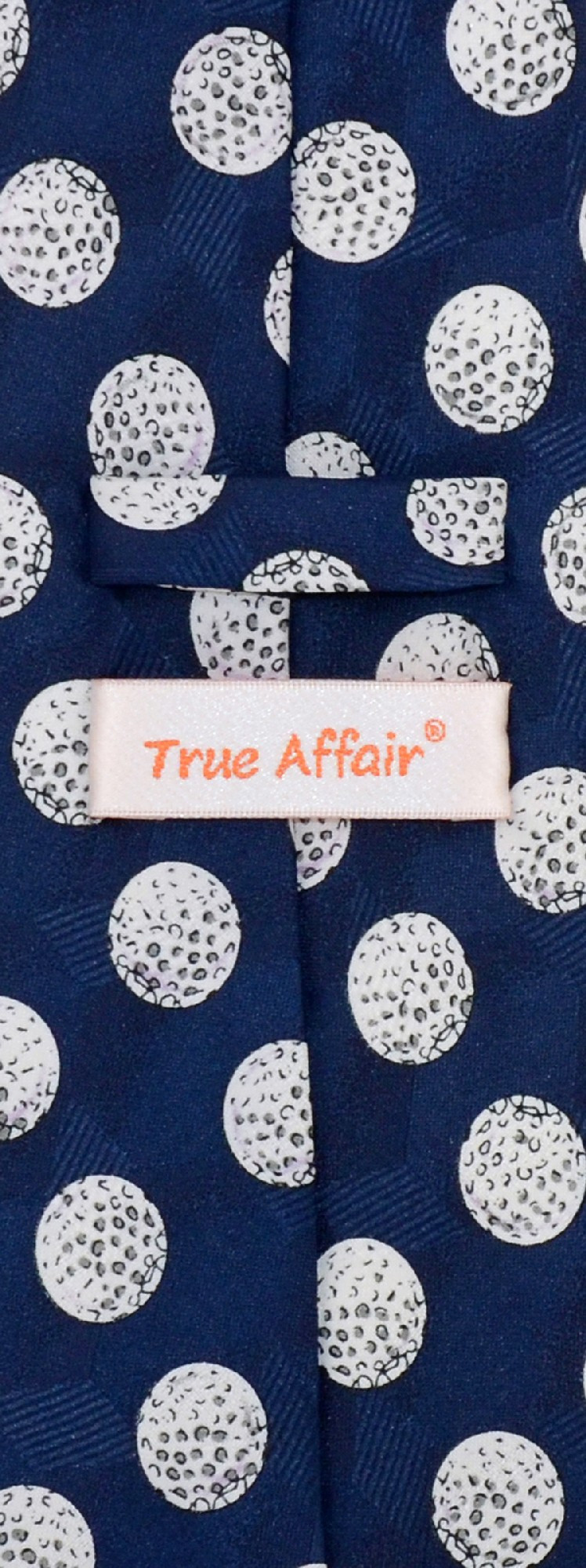 Golf Balls NeckTie | Golfing Themed Design Mens Neck Tie