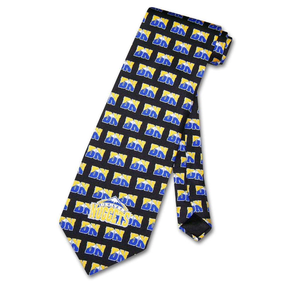 Denver Nuggets NBA Silk Neck Tie | Mens NBA Silk NeckTies