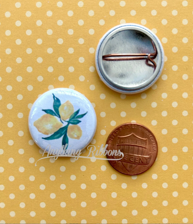Lemon Pin - 1 inch pin
