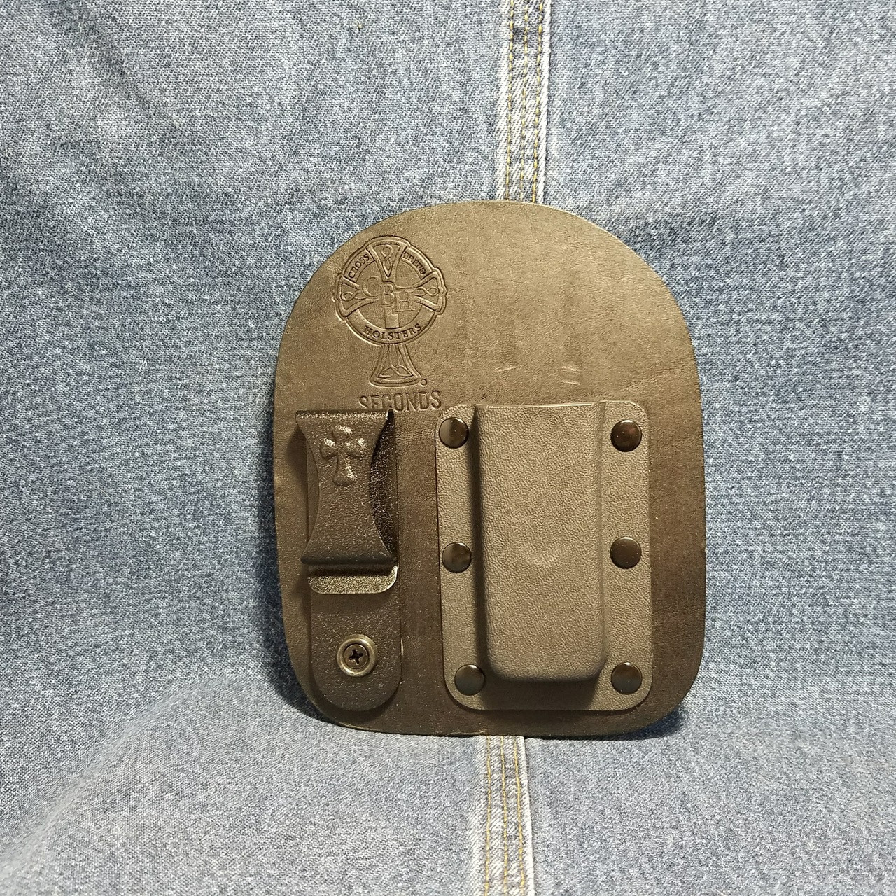 MC0060 CrossBreed IWB Mag Carrier Single Stack 9/40 / Right Hand Carry ...