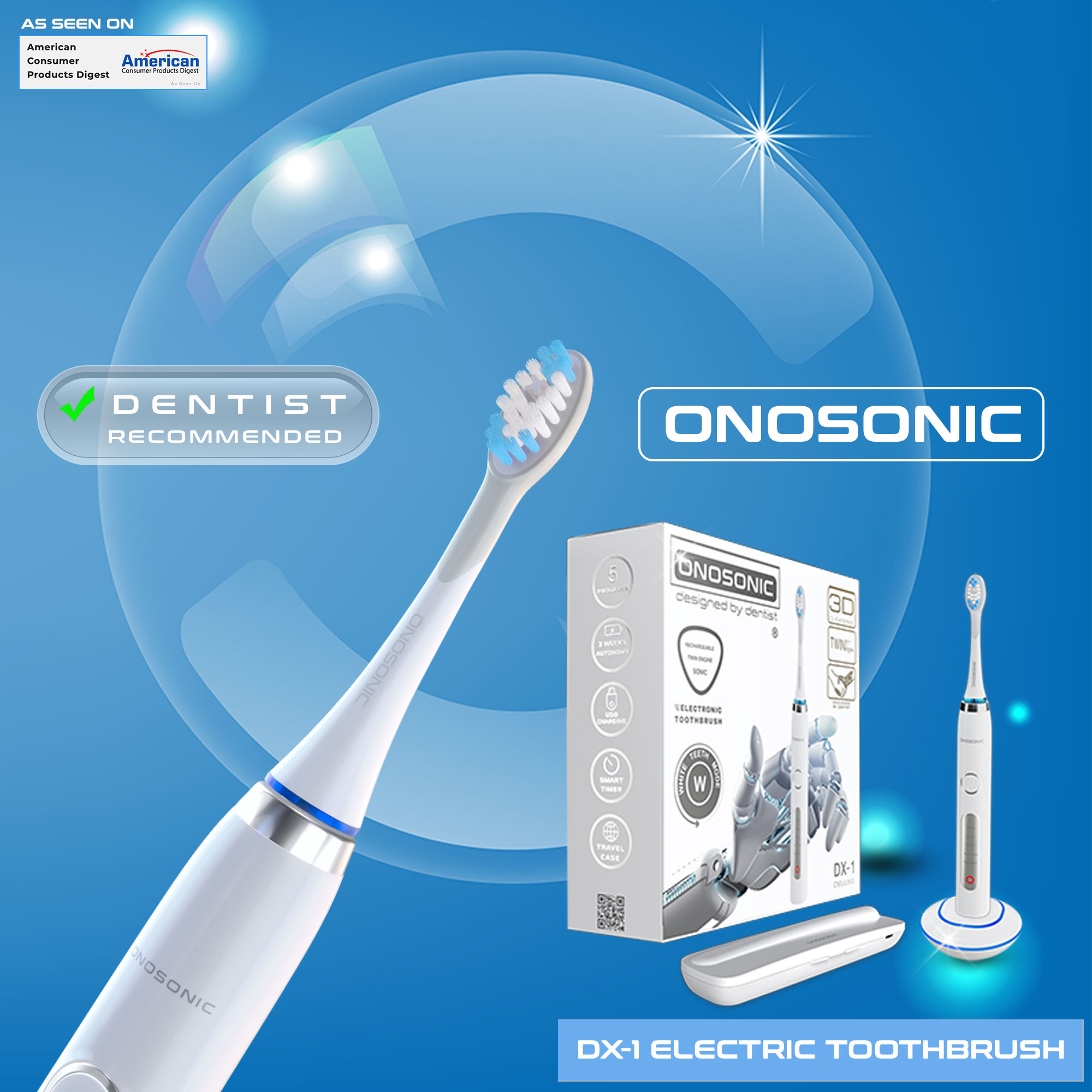Buy DX-1 Electric Twin Engine Toothbrush in Dubai - Best Prices