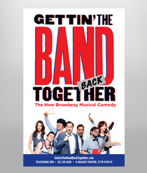 Gettin' the Band Back Together - Poster - The Broadway Store