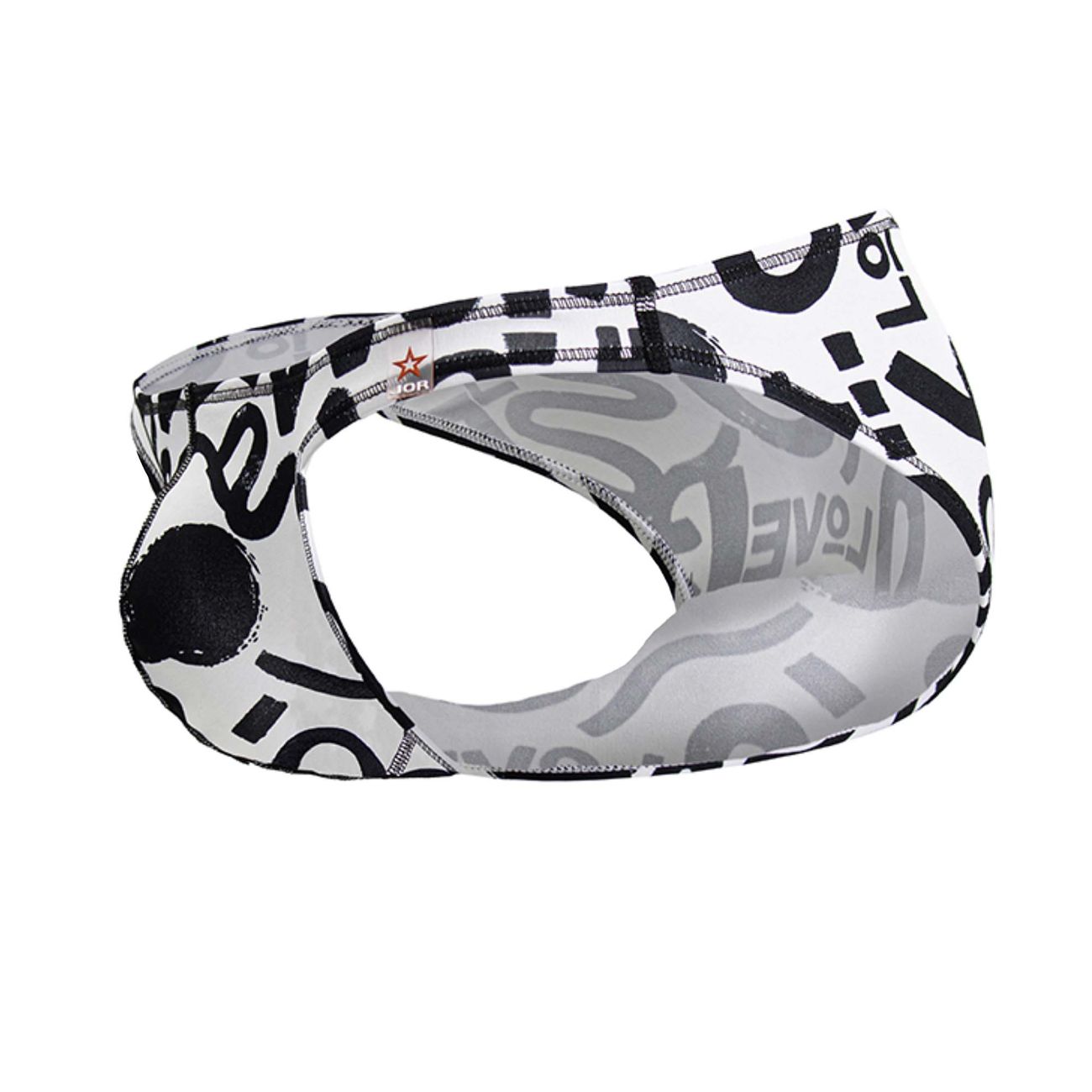 2186 JOR Men's Graffiti Bikini Color White