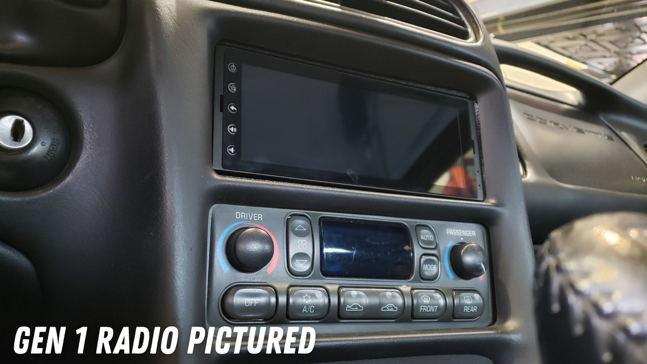 '97-'04 Chevy C5 Corvette Gen 2 1.5 DIN Radio & Adapter