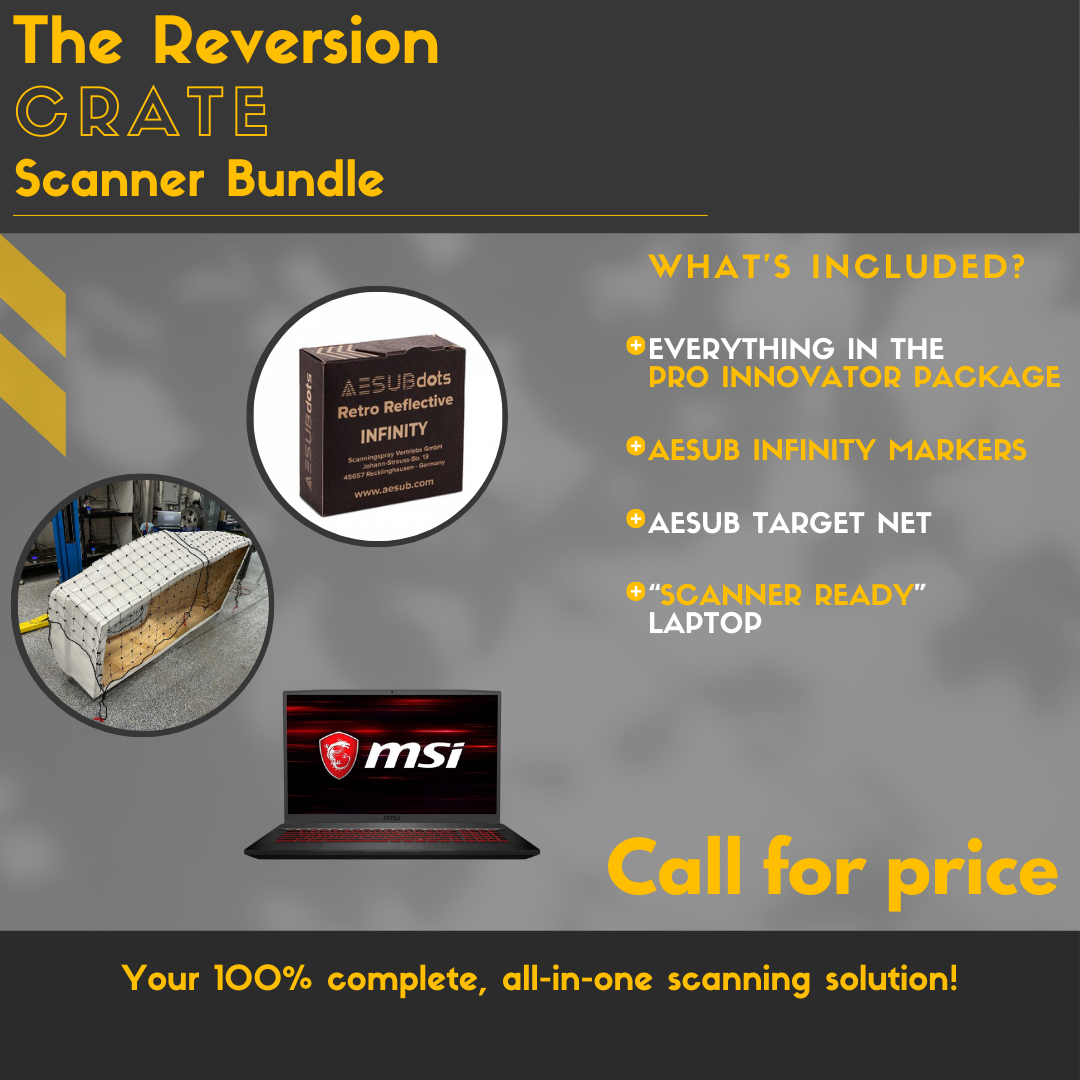 Reversion Raceworks 3D Scanners