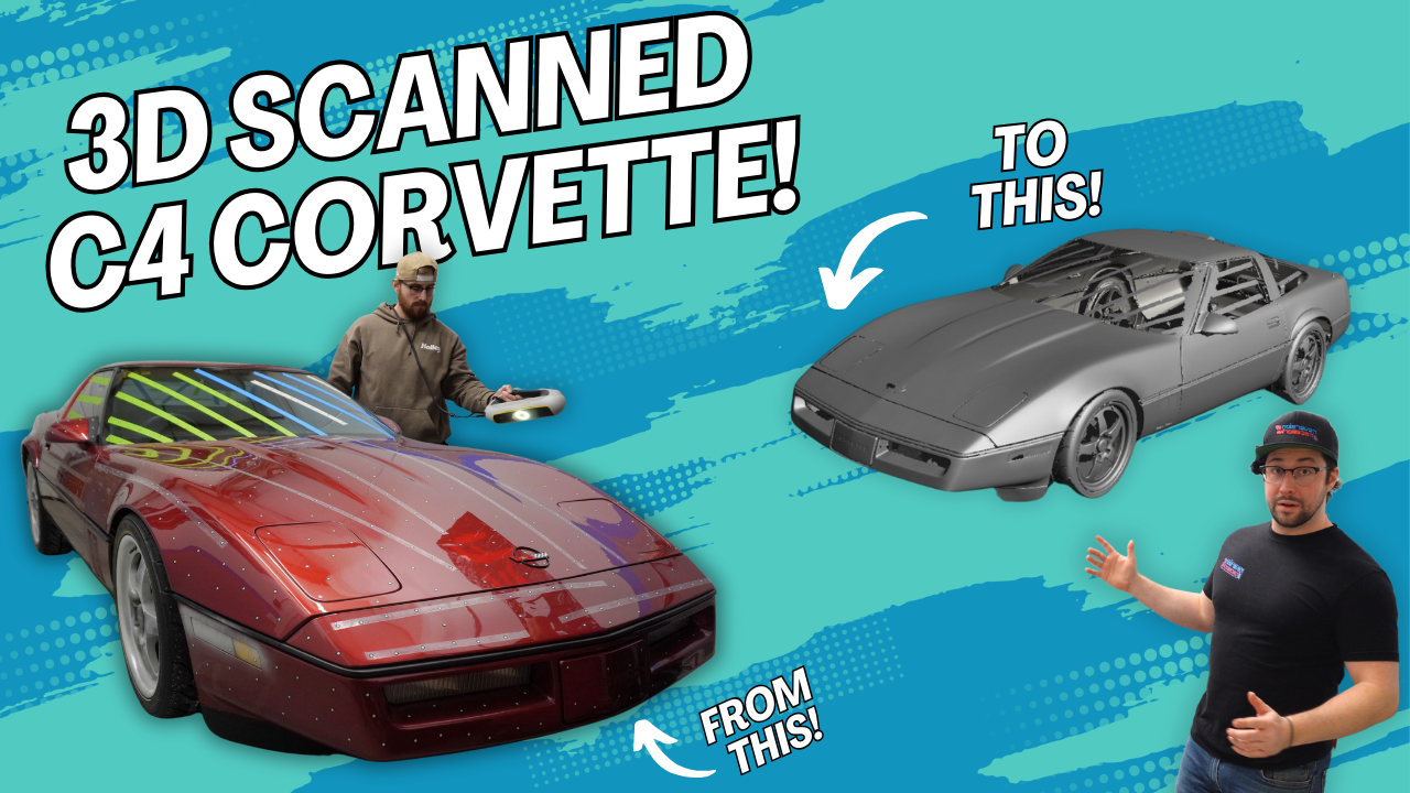 3D Scanning a C4 Corvette: The First Step in a Custom Build - Reversion ...