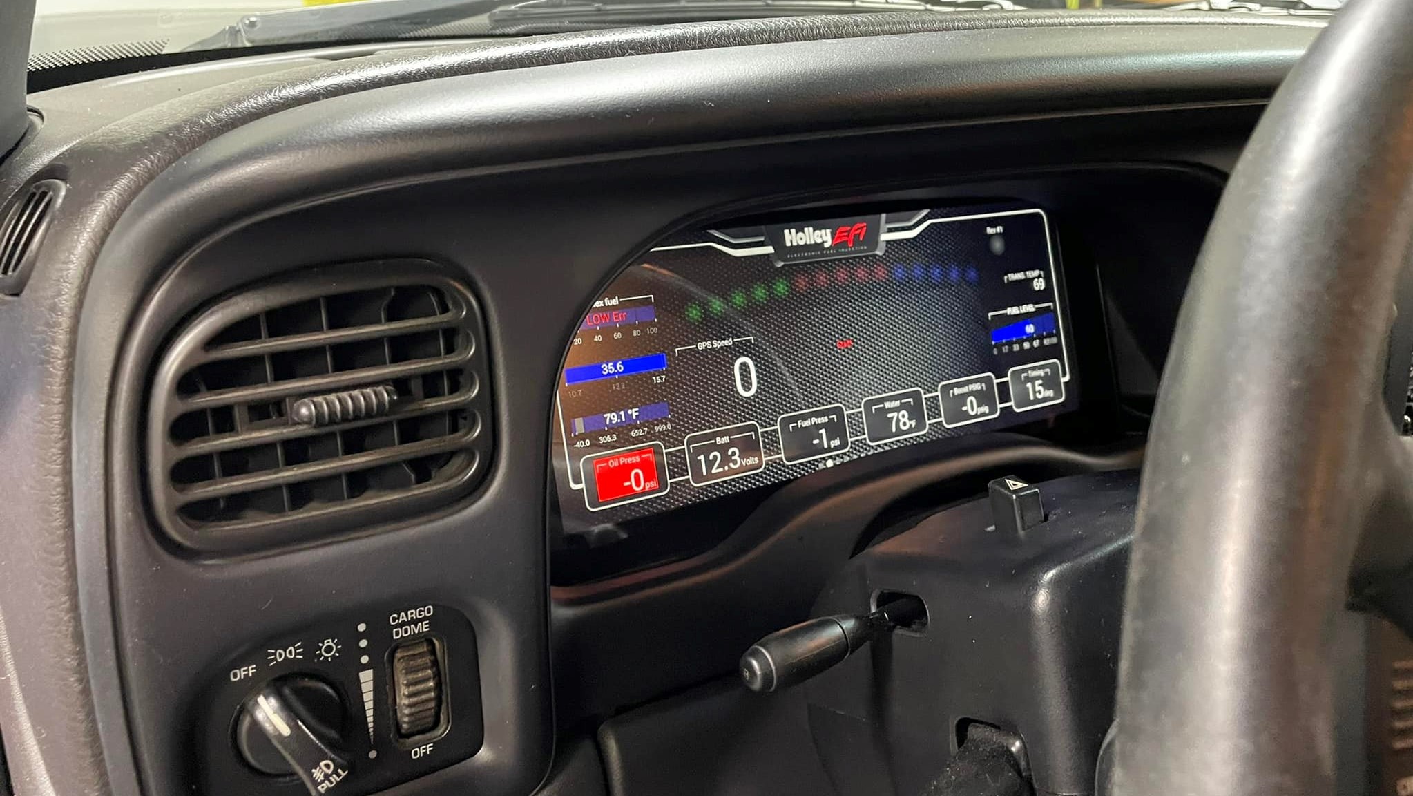 Holley 12.3" Pro Dash in the 97-04 Dodge Durango / Dakota - Reversion ...