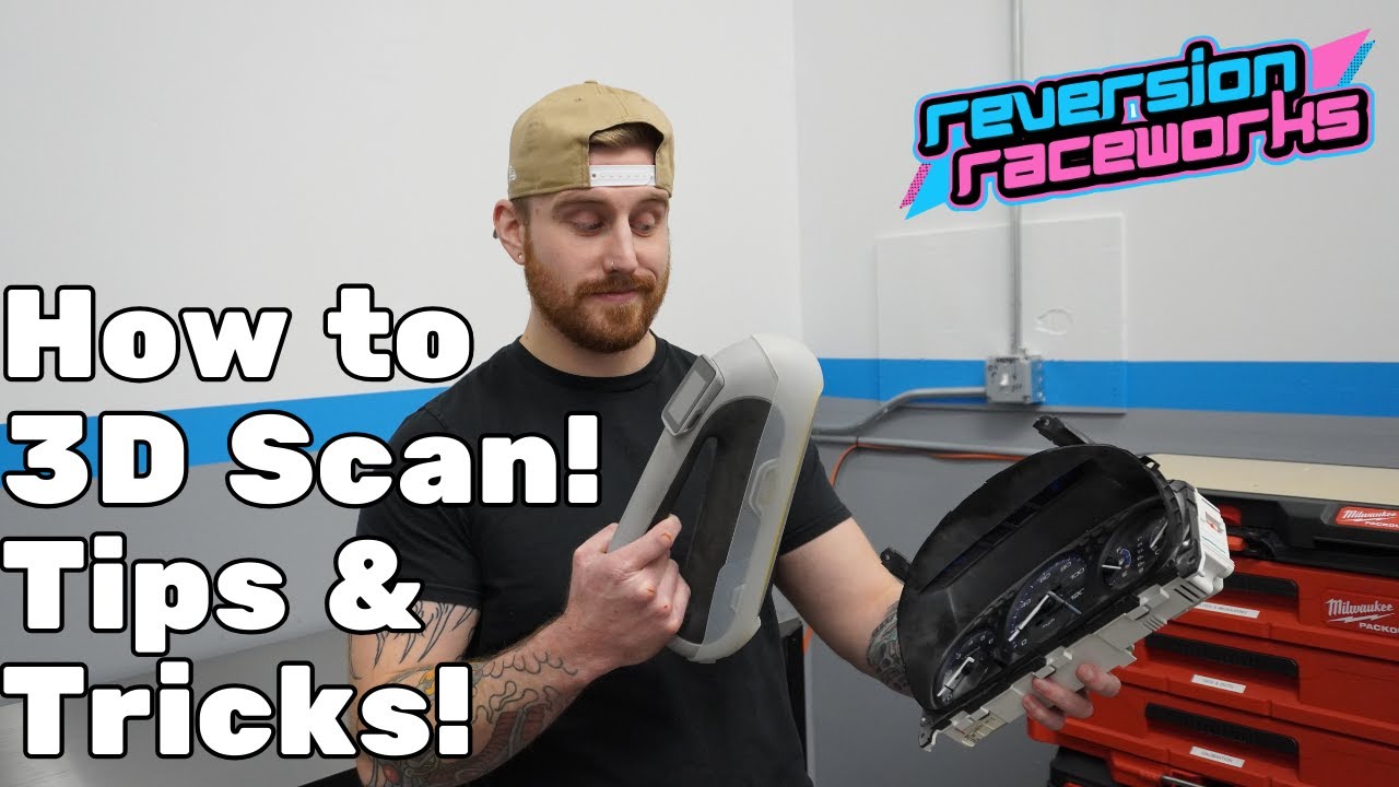 Learning How to 3D Scan: Behind the Scenes Scanning a 1996-2000 Honda Civic Dash - Reversion ...