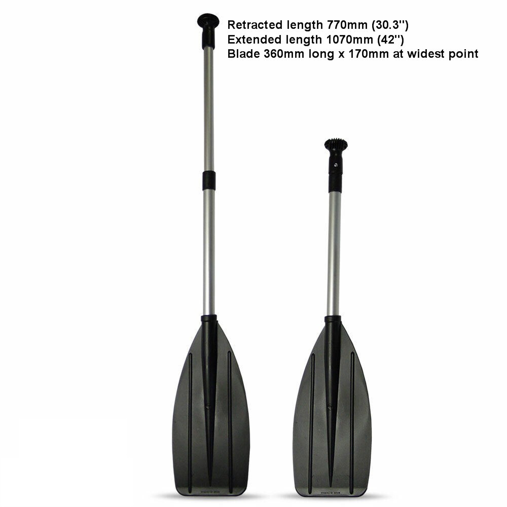 Telescopic Canoe Paddle Pair