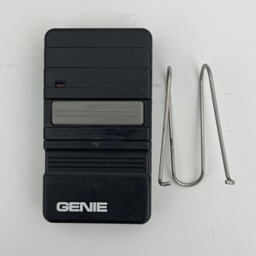 Genie OEM GT90-1 Garage Door Opener Remote w/ Clip Overhead Door 12 Dip ...
