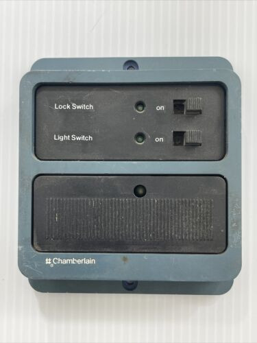 Chamberlain Old Blue Wall Button Multi-Function Door Control Console 4 ...