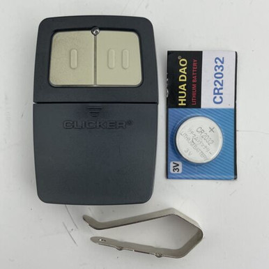 Clicker OEM KLIK1 Universal Garage Door 2 Button Remote Control All ...