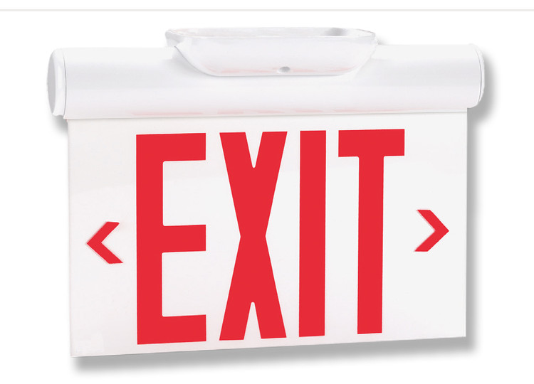 Cyclone Series Edge Lit Exit Sign