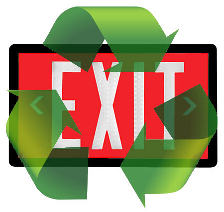 Tritium Exit Sign Disposal