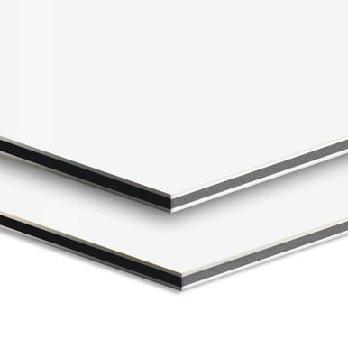 White Aluminum Composite (ACM) Sheets | Farco Plastics