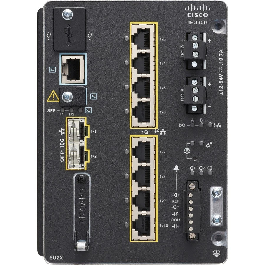 CISCO (IE 3300 8P2S A) Catalyst IE3300 Rugged Series