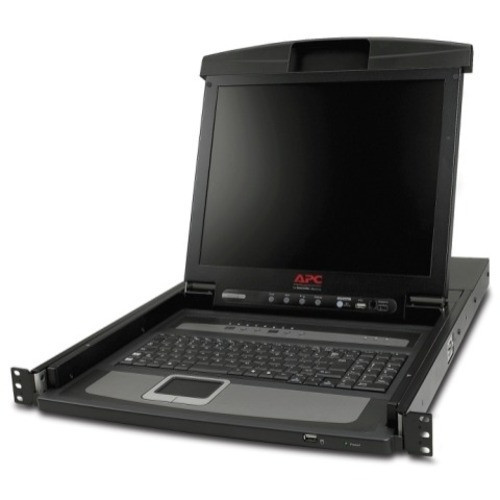 APC (AP5808) 17IN Rack LCD Console with Integrated 8
