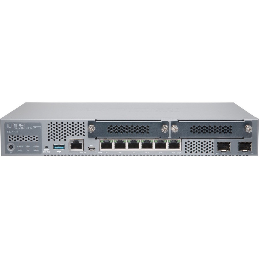 Juniper (SRX320 POE TAA) SRX320 Services Gateway with 4G RAM 8G eUSB ...