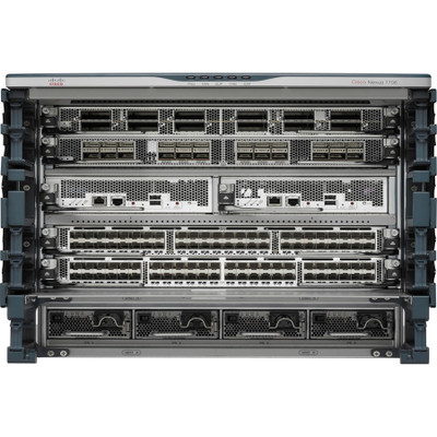 CISCO (N77 C7706 B26S2E R) Nexus 7706 Bundle (Chassis,2xSUP2E,6xFAB2 ...