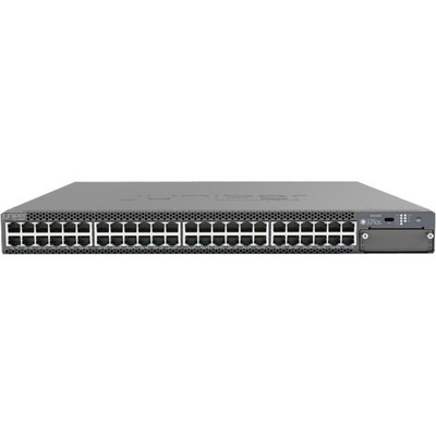 Juniper (EX4400 48F DC AFI) 12x10G SFP+ 36x1G SFP port fiber switch ...
