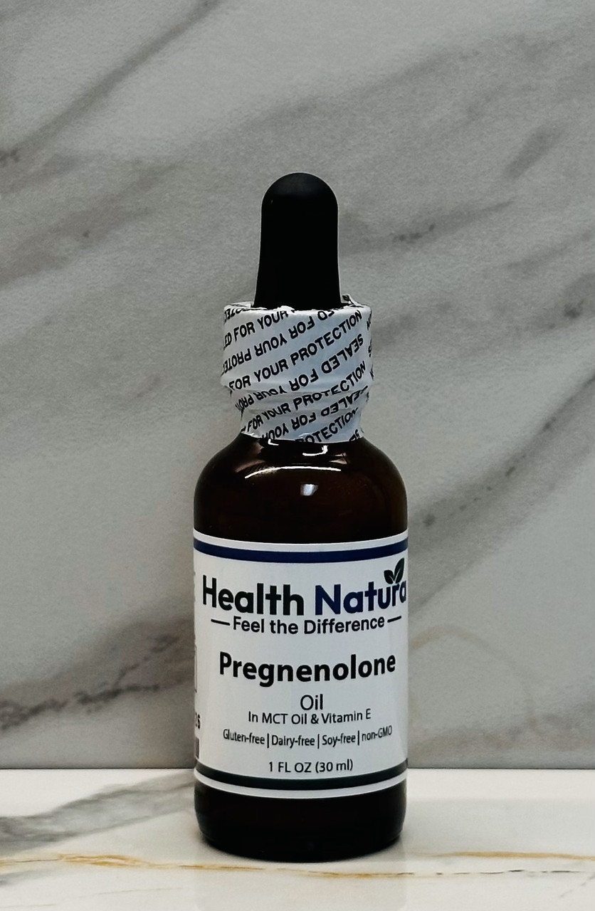 Pregnenolone Oil 1 oz - Natural Balanced Hormone Therapy