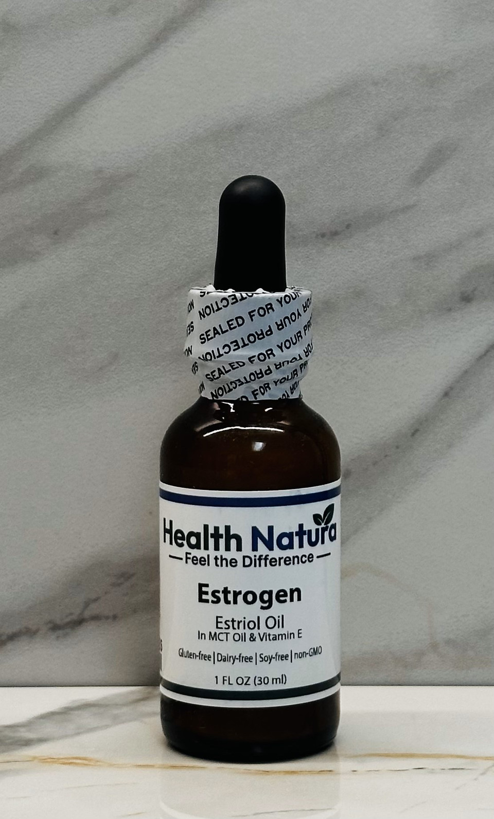 Estrogen Oil 1 oz - Bioidentical Estriol & Vitamin E Therapy