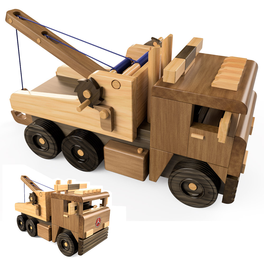 Famous Mercedes Tandem Tankers & Tow Truck Wood Toy Plans (3 PDF Downloads)