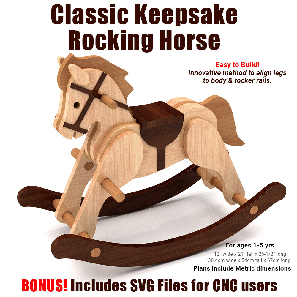 Easy Rocking Horse Plans Heirloom Rocking Horse 2025 | Flyinglines.org