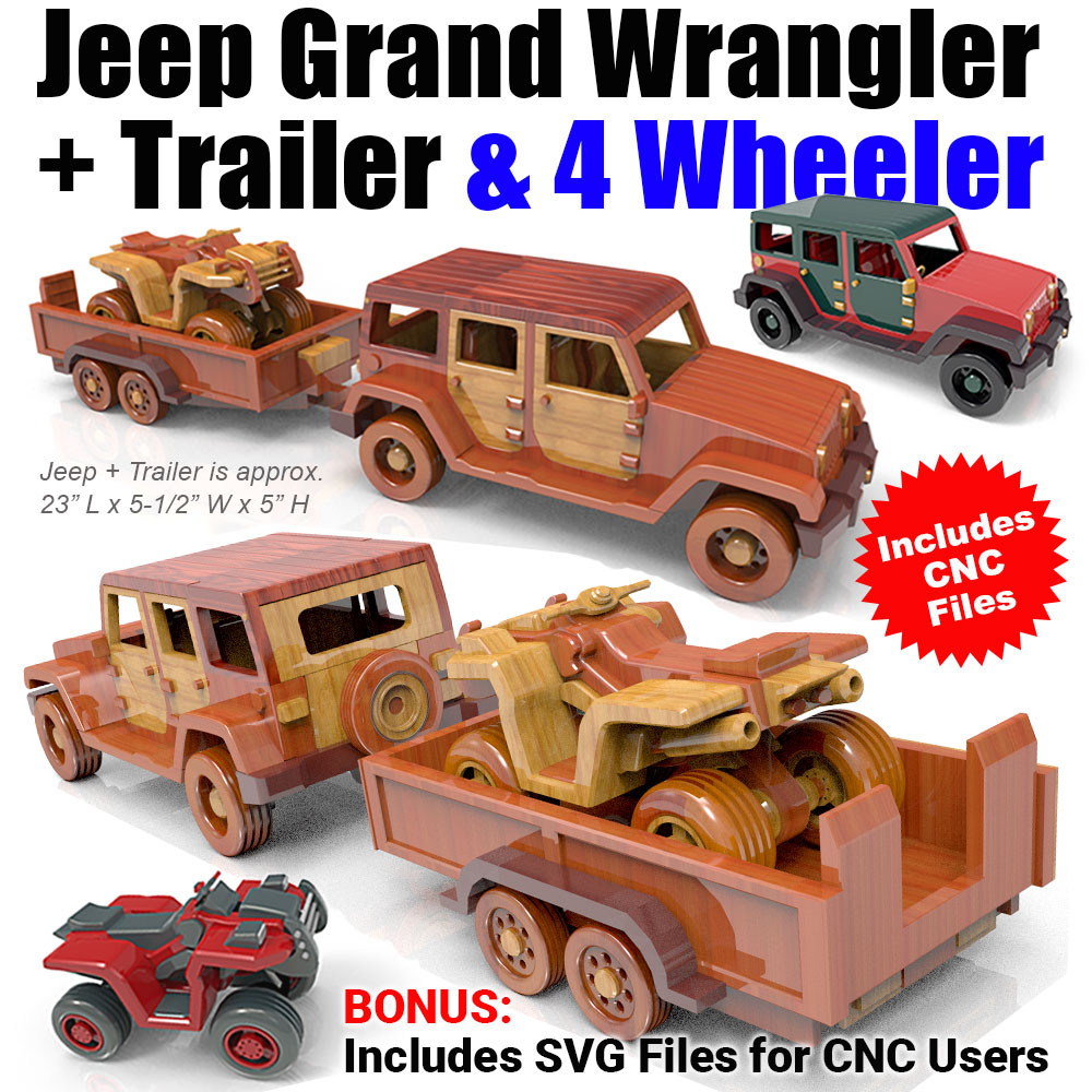 CNC Wood Toy Plans