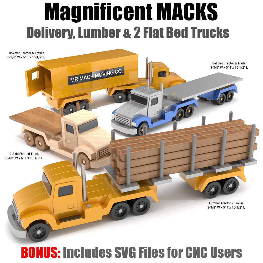 CNC Wood Toy Plans