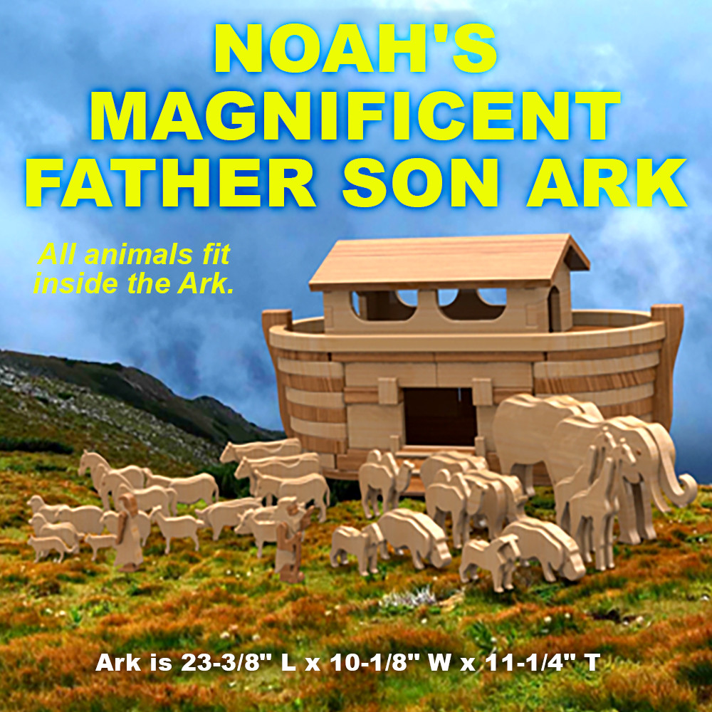 Noah's Arks Wood Toy Plans