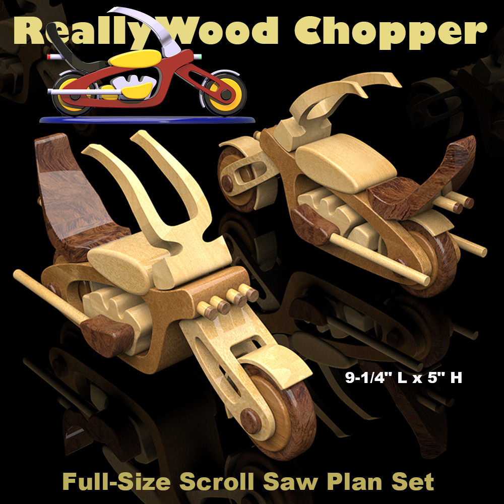 ReallyWood Sherman Tank + Tank Carrier Wood Toy Plans
