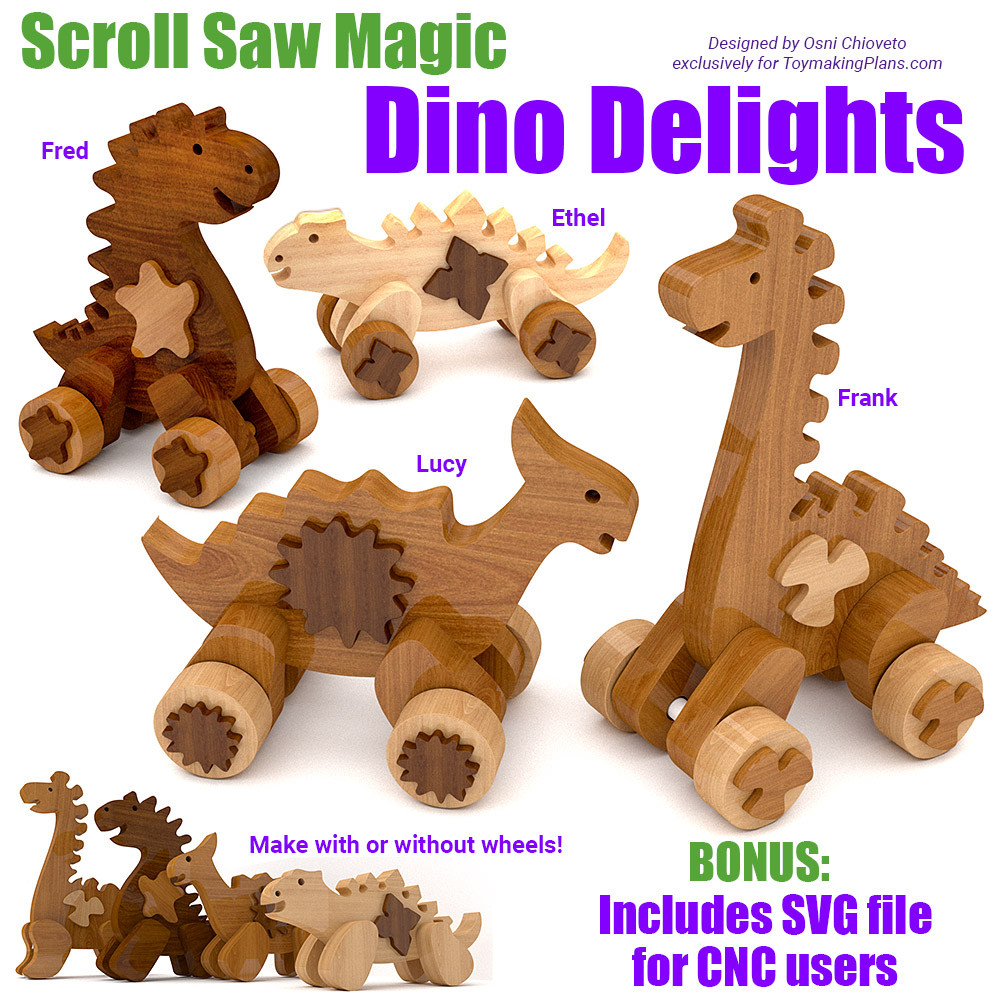 CNC Wood Toy Plans