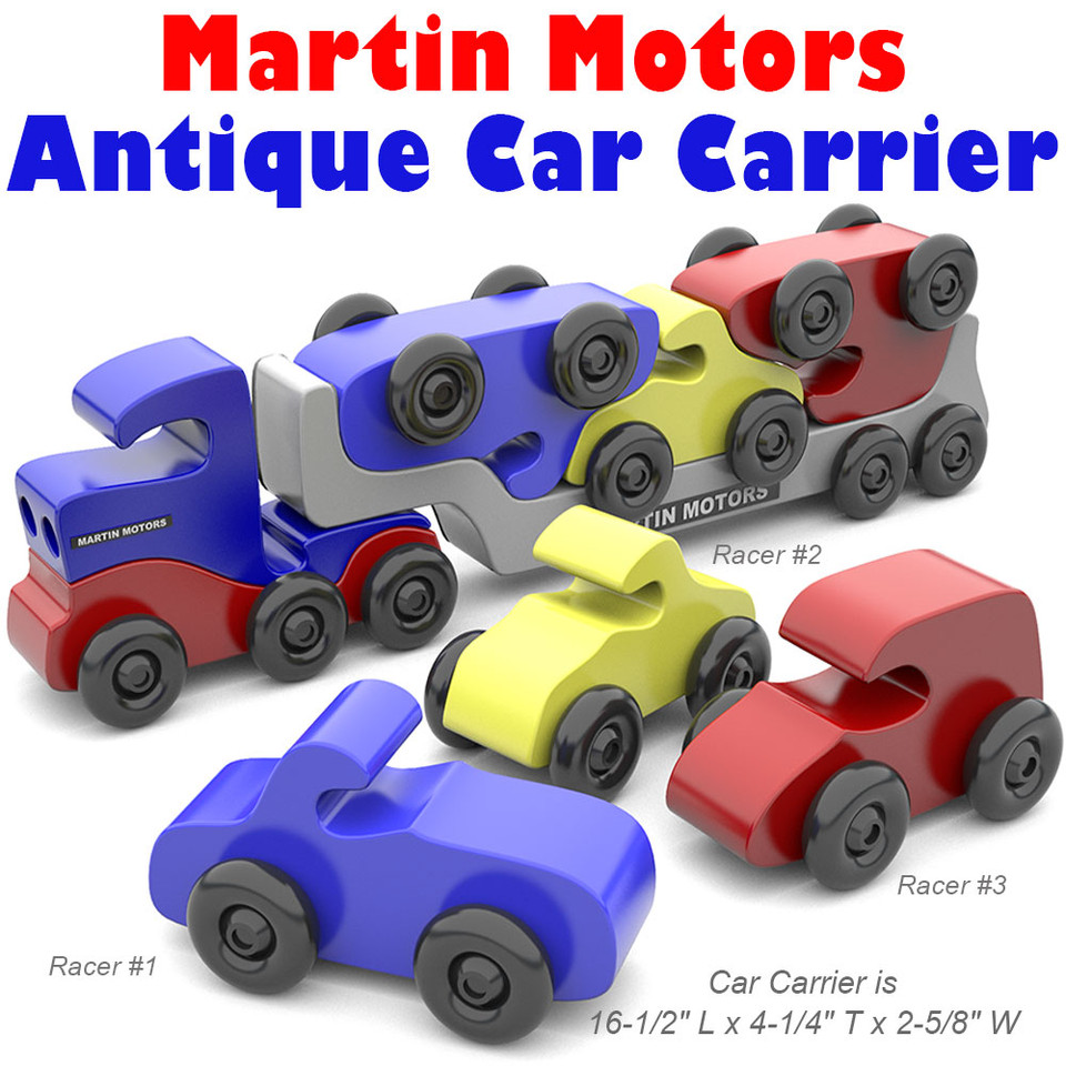 Martin Motors Crafts Show Classics Wood Toy Plans
