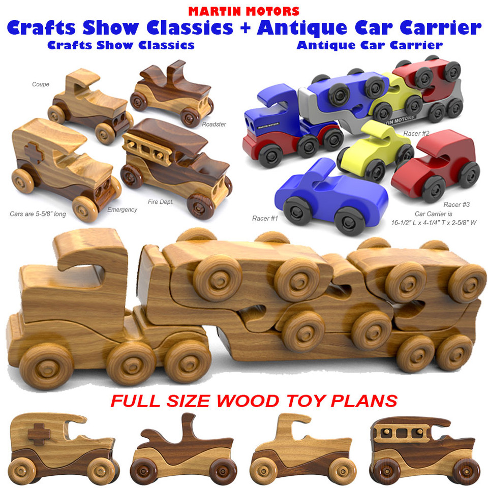 Martin Motors Crafts Show Classics + Classic Antique Car Carrier Wood ...