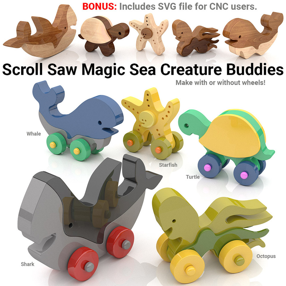 CNC Wood Toy Plans
