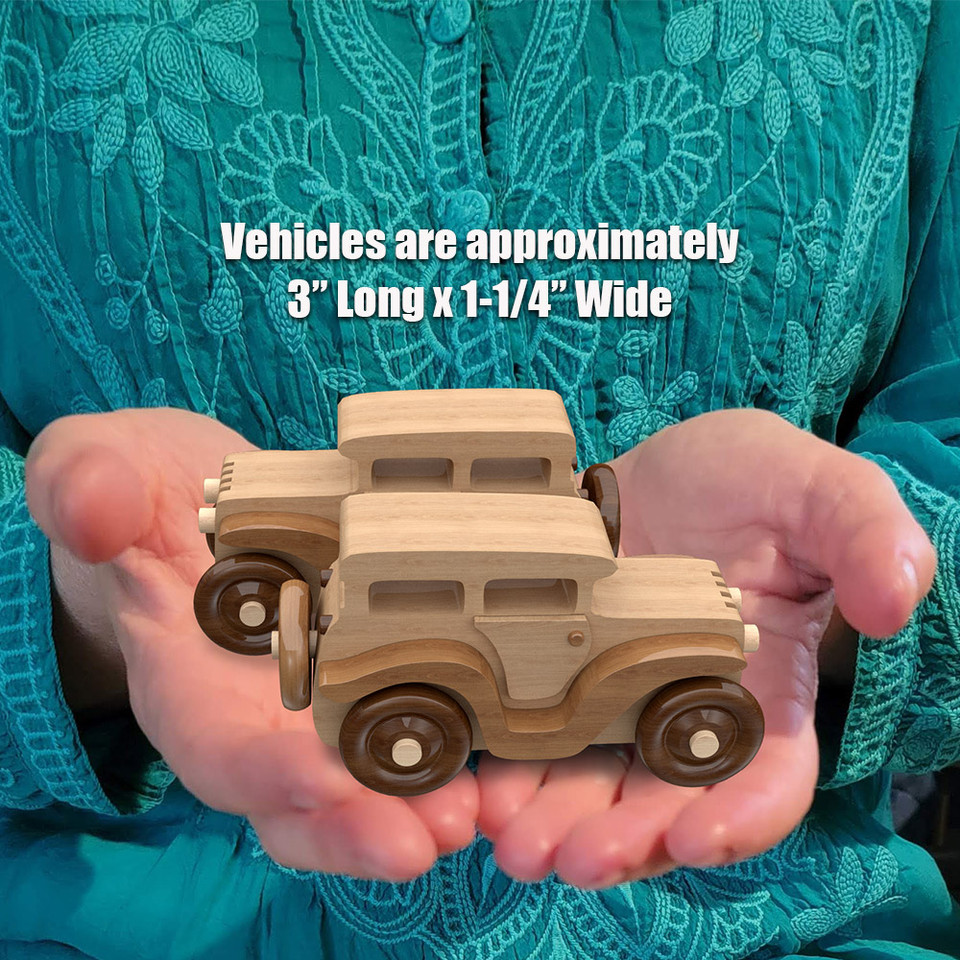 Six Mini Model A Cars