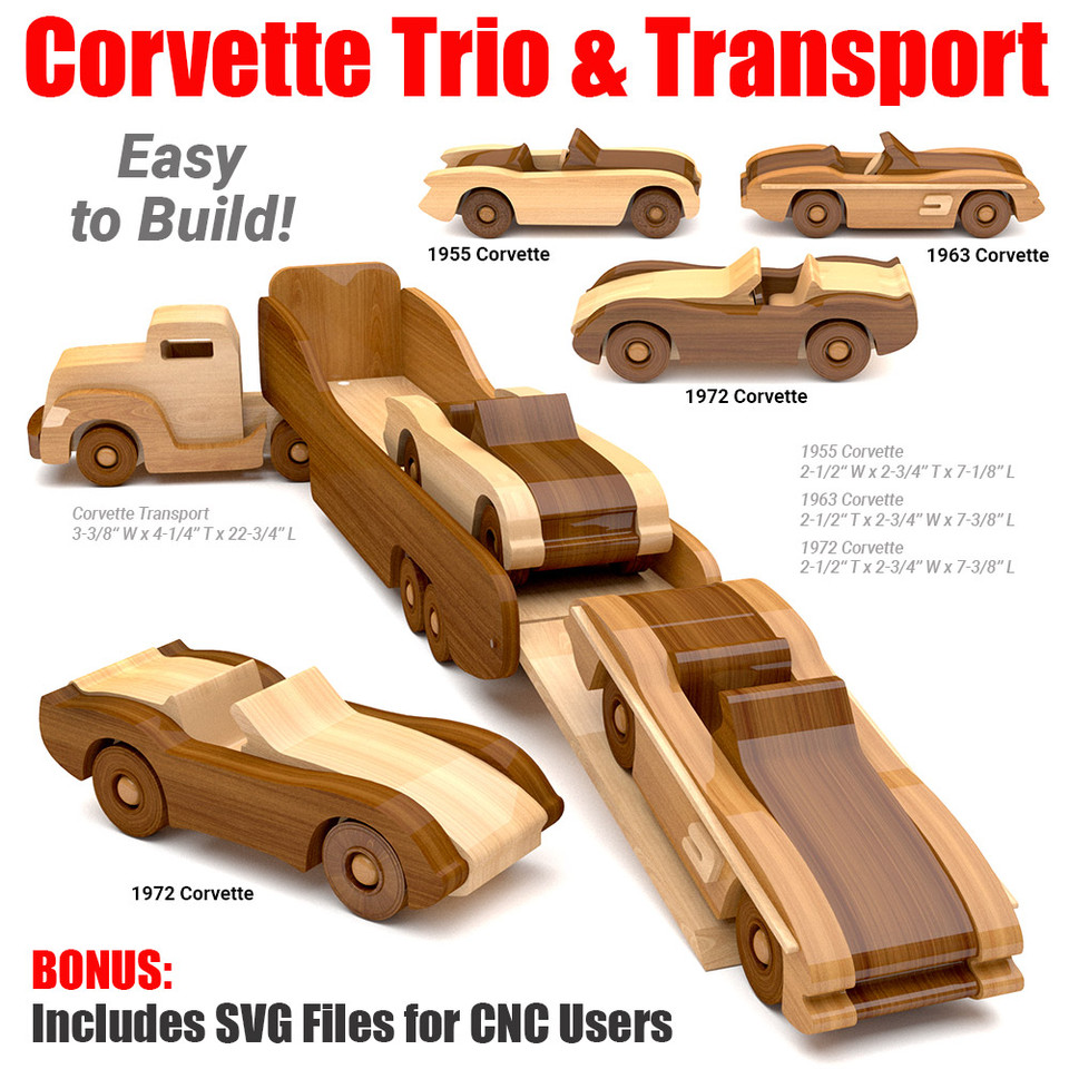 CNC Wood Toy Plans