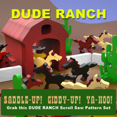 Dude Ranch Wood Toy Plans