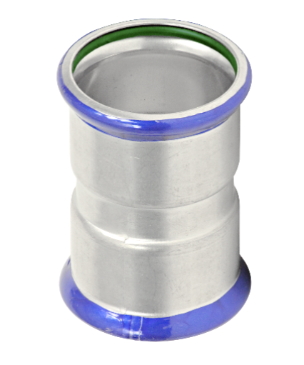 EUROPRESS 316L Stainless Steel Coupling - Viton Seals - Waterworks