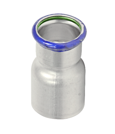 EUROPRESS 316L Stainless Steel Reducing Coupling - Viton Seal - Waterworks