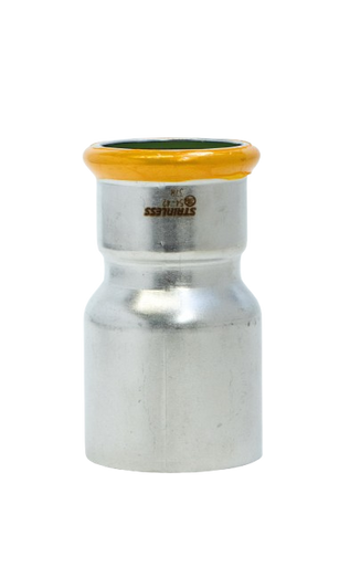 EUROPRESS 304L Stainless Steel Reducing Coupling with Viton Seal ...