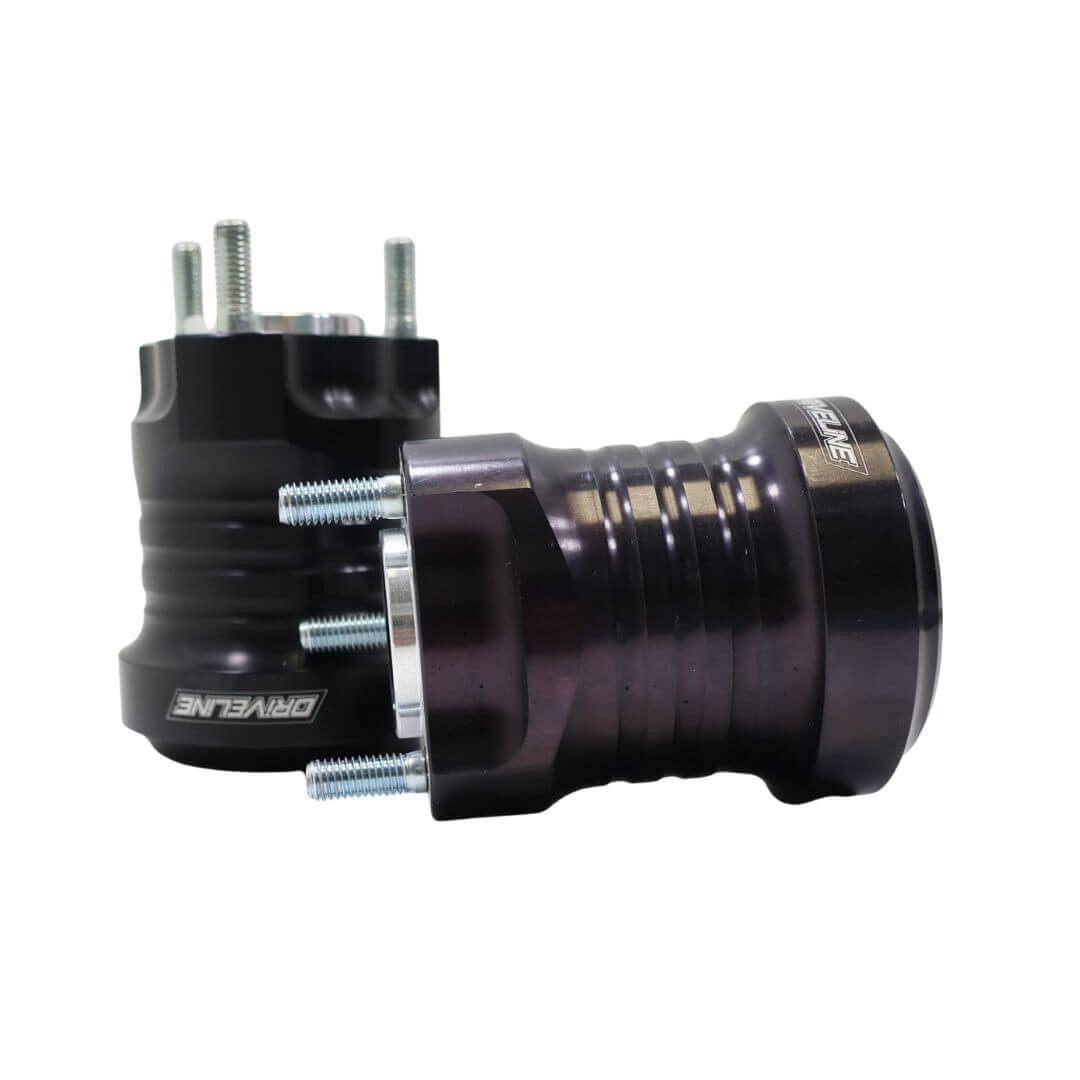 Driveline 50mm x 98mm Black Aluminum Rear Wheel Hub | Franklin Kart